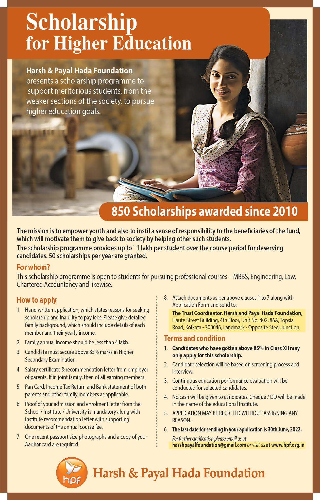 HARSH AND PAYAL HADA FOUNDATION